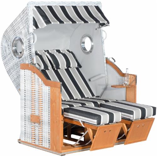 » Strandkorb , beige, »Classic Bullauge 71«, Sonnen Partner